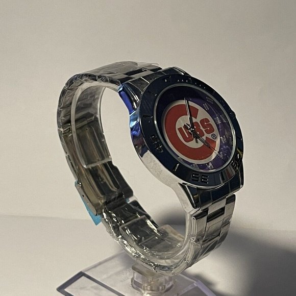 MLB | Accessories | Chicago Cubs Mlb Casual Stainlesssteel Quartz ...